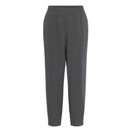 Stoffhose Kaffe "Hose KAliny", Damen, Gr. 40, N-Gr, schwarz (schwarz oyster cc), Obermaterial: 70% Viskose CV. 30% Leinen LI., Hosen Stoffhose