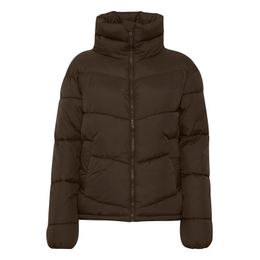Wintermantel B.Young "Jacke BYBOMINA", Damen, Gr. 38, braun (java), Obermaterial: 100% Nylon NY., M&auml;ntel Wintermantel