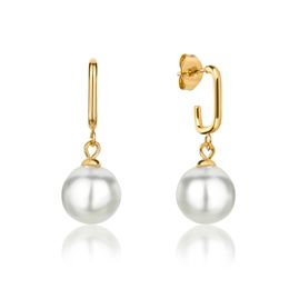 Ohrring-Set ISABELLA FORD "FE001G", gold, Ohrringe, Damen, 10mm, Edelstahl