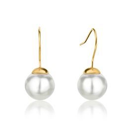 Ohrring-Set ISABELLA FORD "FE002G", gold, Ohrringe, Damen, 10mm, Edelstahl