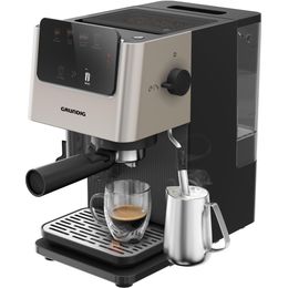 Grundig Siebtr&auml;germaschine "KSM 7530", titan, schwarz, 1, Kaffeemaschinen, mit Edelstahlmahlwerk