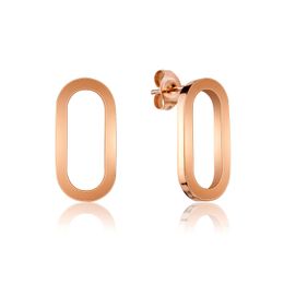 Ohrring-Set ISABELLA FORD "FE003R", rose gold, Ohrringe, Damen, 10mm, Edelstahl