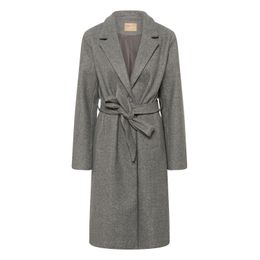 Wintermantel Culture "Jacke CUpalona", Damen, Gr. 36, grau (charcoal gray melange), Obermaterial: 100% Polyester PES., M&auml;ntel Wintermantel