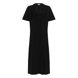 Jerseykleid Kaffe "Jerseykleid KAmiranda", Damen, Gr. M, N-Gr, schwarz (schwarz deep), Obermaterial: 95% Polyester PES. 5% Elasthan EL., Kleider Jerseykleid