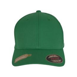 Flex Cap Flexfit "Flexfit Accessoires Flexfit Recycled Polyester Cap", Gr. S/M, gr&uuml;n, 97% Polyester (Recycelt), 3% Elasthan, unifarben, Caps