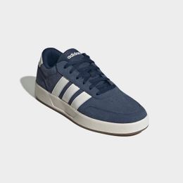 Sneaker adidas Sportswear "BREAKNET 3.0", Herren, Gr. 41, night indigo, core wei&szlig;, gum5, Leder, Synthetik, Schuhe Sneaker