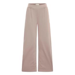 Stoffhose Ichi "Hose IXKATE", Damen, Gr. L, N-Gr, braun (fungi), Obermaterial: 74% Polyester Pol. recyc.. 22% Viskose CV. 4% Elasthan EL., Hosen Stoffhose