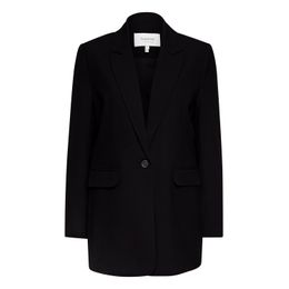 Blusenblazer B.Young "Blazer BYDANTA", Damen, Gr. 38, schwarz, Obermaterial: 64% Polyester PES. 32% Viskose CV. 4% Elasthan EL., Blazer Blusenblazer