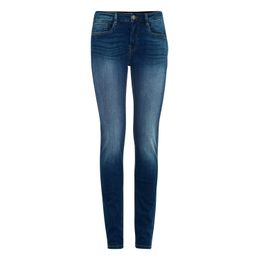 Regular-fit-Jeans Fransa "Jeans FRZoza", Damen, Gr. 36, L&auml;nge 32, blau (metro blau denim), Obermaterial: 98% Baumwolle CO. 2% Elasthan EL., Jeans