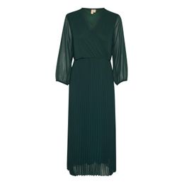 Midikleid Culture "Kleid CUkila", Damen, Gr. L, N-Gr, gr&uuml;n (botanical garden), Obermaterial: 100% Polyester PES., Kleider Midikleid
