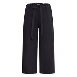 Culotte oxmo "Culotte OXLinasa", Damen, Gr. M, N-Gr, schwarz, Obermaterial: 100% Baumwolle CO., Hosen Culotte