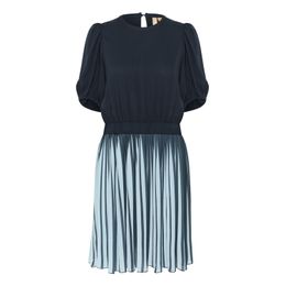 Jerseykleid Culture "Jerseykleid CUcain", Damen, Gr. L, N-Gr, blau (salute), Obermaterial: 100% Viskose CV., Kleider Jerseykleid