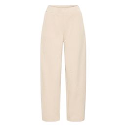 Stoffhose Ichi "Hose IHNANNI", Damen, Gr. L, N-Gr, beige (doeskin), Obermaterial: 51% Modacryl MAC. 45% Polyester PES. 4% Elasthan EL., Hosen Stoffhose