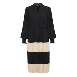 Midikleid Culture "Kleid CUbetty", Damen, Gr. L, N-Gr, schwarz, Obermaterial: 100% Polyester PES., Kleider Midikleid