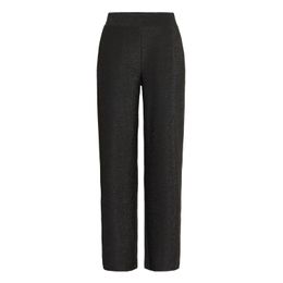 Jerseyhose B.Young "Jerseyhose BYTACHA", Damen, Gr. M, N-Gr, schwarz (schwarz mix), Obermaterial: 83% Polyester PES. 10% metallisierte Fasern MTF. 7% Elasthan EL., Hosen Jerseyhose