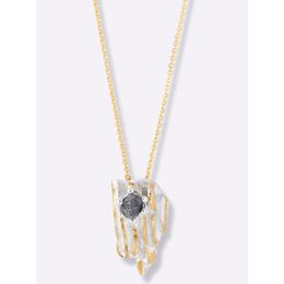 Kettenanh&auml;nger Lady, silber vergoldet 925, Schmuckanh&auml;nger, Damen, Silber 925 (Sterlingsilber), Kettenanh&auml;nger