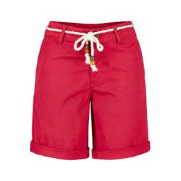 alife and kickin Shorts ALIFE & KICKIN, Damen, Gr. L, Normalgr&ouml;&szlig;en, fuchsia, 95% Baumwolle, 5% Elasthan, Hosen Shorts, leichte Kurzhose aus Baumwoll-Materialmix mit Regular Fit