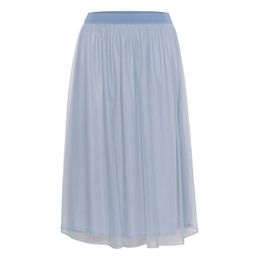 Midirock Culture "Rock CUkristina", Damen, Gr. XL, grau (flint stone), Obermaterial: 100% Polyester PES., R&ouml;cke