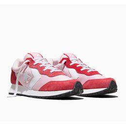 Sneaker Converse "OMEGA TRAINER SUEDE", Damen, Gr. 40, new found bloom, rot, wei&szlig;, Leder, Textil, Schuhe Sneaker