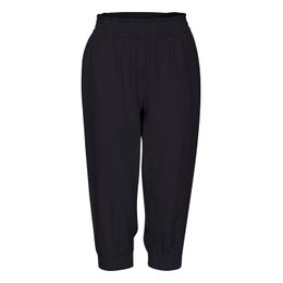 Caprihose B.Young "Capri BYFALAKKA", Damen, Gr. 36, N-Gr, schwarz, Obermaterial: 55% Leinen LI. 45% Viskose CV., Hosen Caprihose