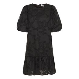 Midikleid B.Young "Kleid BYFLIKKE", Damen, Gr. 34, N-Gr, schwarz, Obermaterial: 100% Polyester PES., Kleider Midikleid