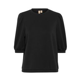 Kurzarmbluse Culture "Kurzarm-Bluse CULIDA", Damen, Gr. L, schwarz, Obermaterial: 48% Modal CMD. 48% Polyester PES. 4% Elasthan EL., Blusen