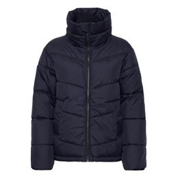 Wintermantel B.Young "Jacke BYBOMINA", Damen, Gr. 36, blau (peacoat), Obermaterial: 100% Nylon NY., M&auml;ntel Wintermantel