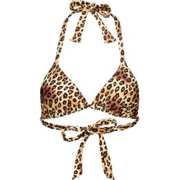 alife and kickin B&uuml;gel-Bikini-Top ALIFE & KICKIN, Damen, Gr. L, Einheitsgr&ouml;&szlig;e, leo, 80% Polyamid, 20% Elasthan, Bikini-Oberteile