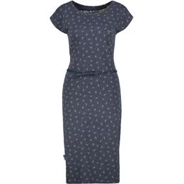 alife and kickin Jerseykleid ALIFE & KICKIN, Damen, Gr. S, Normalgr&ouml;&szlig;en, marine, 65% Baumwolle, 35% Polyester, Rundhals, Kleider Jerseykleid