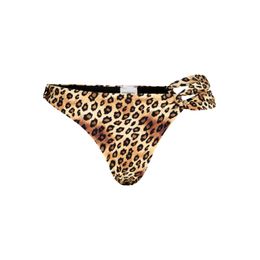 alife and kickin Bikini-Hose ALIFE & KICKIN, Damen, Gr. L, Normalgr&ouml;&szlig;en, leo, 80% Polyamid 20% Elastan, Badehosen Bikini-Hose