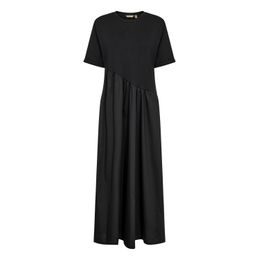 Midikleid Culture "Kleid CUaca", Damen, Gr. L, N-Gr, schwarz, Obermaterial: 100% Baumwolle CO., Kleider Midikleid