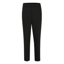 Marlene-Hose Kaffe "Hose KAsakura", Damen, Gr. 34, N-Gr, schwarz (schwarz deep), Obermaterial: 77% Polyester Pol. recyc.. 18% Viskose CV. 5% Elasthan EL., Hosen