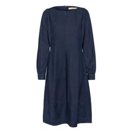 Jeanskleid Culture "Denimkleid CUarpa", Damen, Gr. L, N-Gr, blau (rinse wash), Obermaterial: 90% Baumwolle CO. 10% Lyocell CLY., Kleider