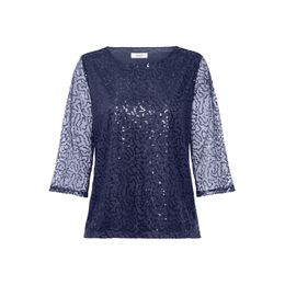 Longtop B.Young "T-Shirt BYSOFFA", Damen, Gr. M, blau (copenhagen night), Obermaterial: 100% Polyester PES., Tops