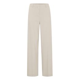 Stoffhose B.Young "Hose BYDANTA", Damen, Gr. 40, N-Gr, grau (cement), Obermaterial: 88% Polyester PES. 8% Viskose CV. 4% Elasthan EL., Hosen Stoffhose