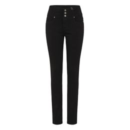Stoffhose Fransa "Hose FRZALIN", Damen, Gr. 32, N-Gr, schwarz ((noos) schwarz), Obermaterial: 77% Viskose CV. 20% Polyamid PA. 3% Elasthan EL., Hosen Stoffhose