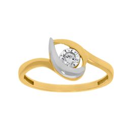 Fingerring Lady Gr. 17, silber 925, Fingerringe, Damen, 17, Silber 925 (Sterlingsilber), Fingerring