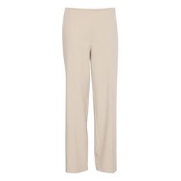 Marlene-Hose Fransa "Hose FRABIGAIL", Damen, Gr. 38, N-Gr, blau (oxford tan), Obermaterial: 60% Polyester PES. 35% Viskose CV. 5% Elasthan EL., Hosen