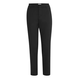 Chinohose Pulz Jeans "Chino PZBINDY", Damen, Gr. 32, N-Gr, schwarz (schwarz beauty), Obermaterial: 53% Baumwolle CO. 44% Polyester PES. 3% Elasthan EL., Hosen Chinohose