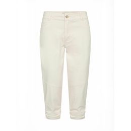 Chinohose soyaconcept "Soya Concept Trouser SC-ROVENA", Damen, Gr. 42, Normalgr&ouml;&szlig;en, 1620 cream, Obermaterial: 98% Baumwolle, 2% Elasthan, Hosen Chinohose