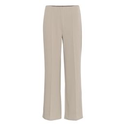 Stoffhose Kaffe "Hose KAthea", Damen, Gr. M, N-Gr, grau (elephant skin), Obermaterial: 96% Polyester PES. 4% Elasthan EL., Hosen Stoffhose