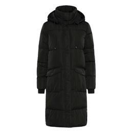 Wintermantel Kaffe "Jacke KAanika", Damen, Gr. 34, schwarz (schwarz deep), Obermaterial: 100% Polyester PES., M&auml;ntel Wintermantel