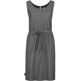 alife and kickin Jerseykleid ALIFE & KICKIN, Damen, Gr. L, Normalgr&ouml;&szlig;en, schwarz denim, 95% Baumwolle, 5% Elasthan, Rundhals, Kleider Jerseykleid