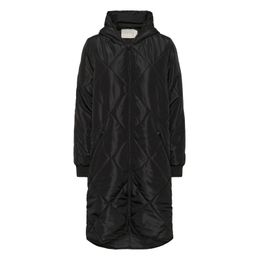 Wintermantel Kaffe "Jacke KAtilli", Damen, Gr. 34, schwarz (schwarz deep), Obermaterial: 100% Polyester PES., M&auml;ntel Wintermantel