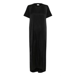Midikleid Kaffe "Kleid BPhollie", Damen, Gr. S, N-Gr, schwarz (schwarz deep), Obermaterial: 100% Polyester PES., Kleider Midikleid