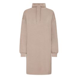Jerseykleid Fransa "Jerseykleid FRAURORA", Damen, Gr. L, N-Gr, beige (desert taupe), Obermaterial: 53% Modal CMD. 41% Polyester PES. 6% Elasthan EL., Kleider Jerseykleid