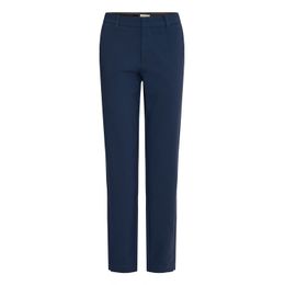Stoffhose Pulz Jeans "Hose PZBINDY", Damen, Gr. 34, N-Gr, gr&uuml;n (schwarz sapphire), Obermaterial: 53% Baumwolle CO. 44% Polyester PES. 3% Elasthan EL., Hosen Stoffhose