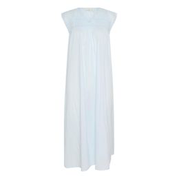 Midikleid Kaffe "Kleid KAthua", Damen, Gr. 34, N-Gr, blau (nantucket breeze), Obermaterial: 100% Baumwolle CO., Kleider Midikleid