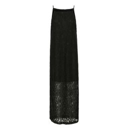 Midikleid Kaffe "Kleid KAlora", Damen, Gr. 34, N-Gr, schwarz (schwarz deep), Obermaterial: 35% Polyamid PA. 35% Viskose CV. 30% Baumwolle CO., Kleider Midikleid