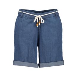 alife and kickin Shorts ALIFE & KICKIN, Damen, Gr. L, Normalgr&ouml;&szlig;en, denim, 98% Baumwolle, 2% Elasthan, Hosen Shorts, Kurzhose aus Baumwoll-Materialmix mit Relaxed Fit und Gummibund